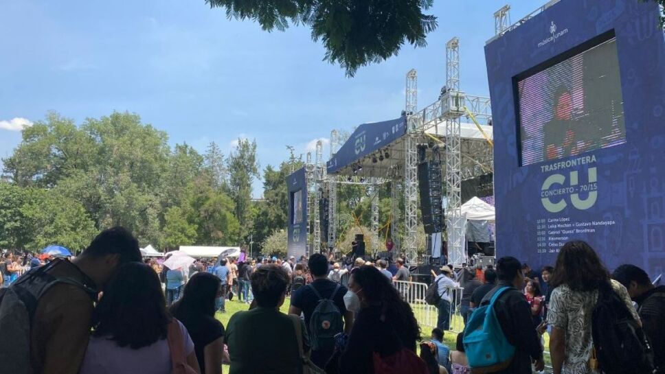 En Las Islas de CU habrá concierto por los 70 años del campus