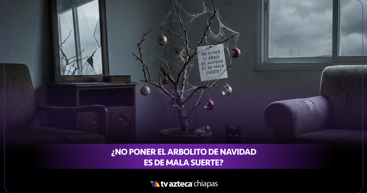 ¿Es mala suerte no poner el árbol de Navidad? Esto dicen los expertos
