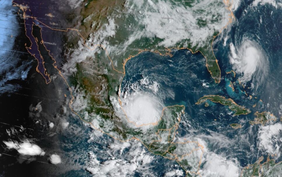 "Grace" retoma fuerza y se convierte en huracán; se acerca a Veracruz