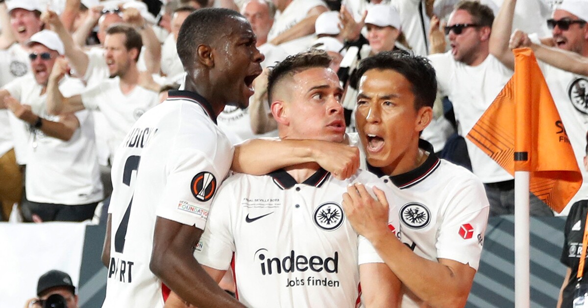 Eintracht Frankfurt gana la Copa de la Europa League