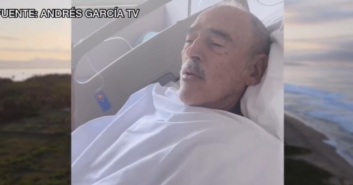 VIDEO: Andrés García revela que está en sus últimos días de vida.