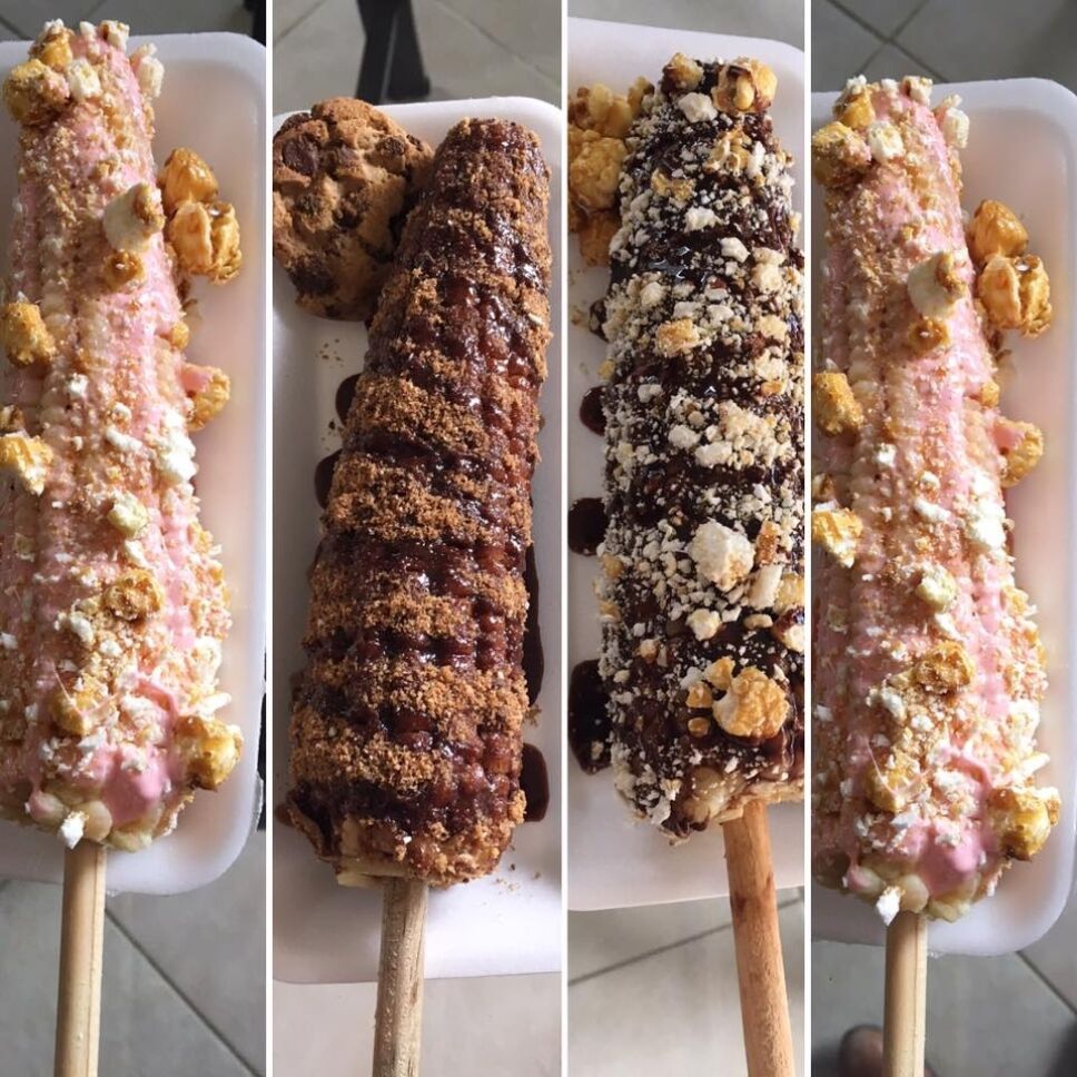 ¿Delicioso? Conoce los elotes de Nutella