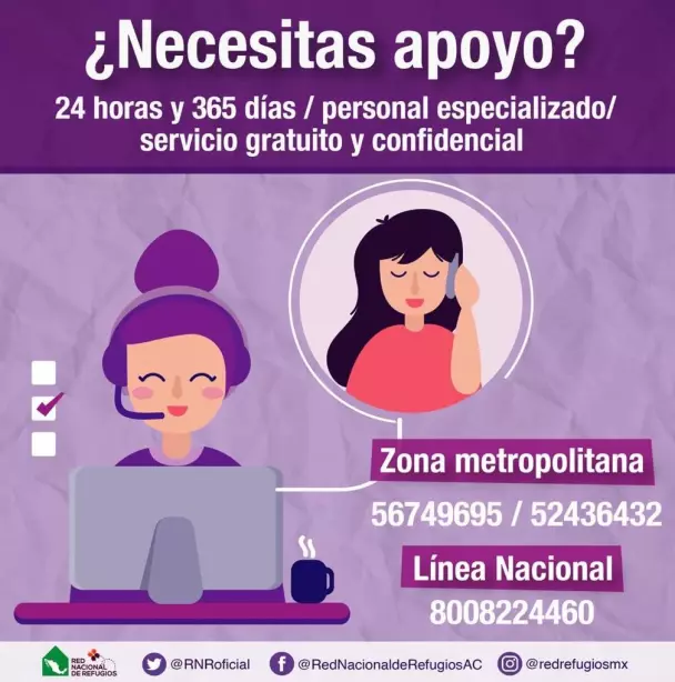Lugares donde las mujeres pueden acudir si necesitan ayuda