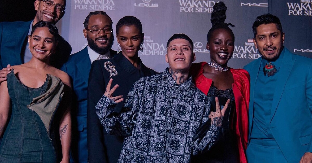 Santa Fe Klan aparece con el reparto de Wakanda Forever