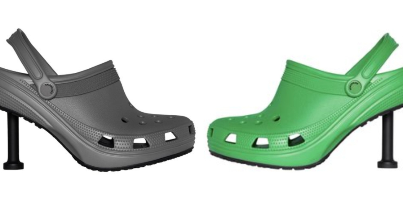 Crocs con tacón, nueva creación de una marca de lujo