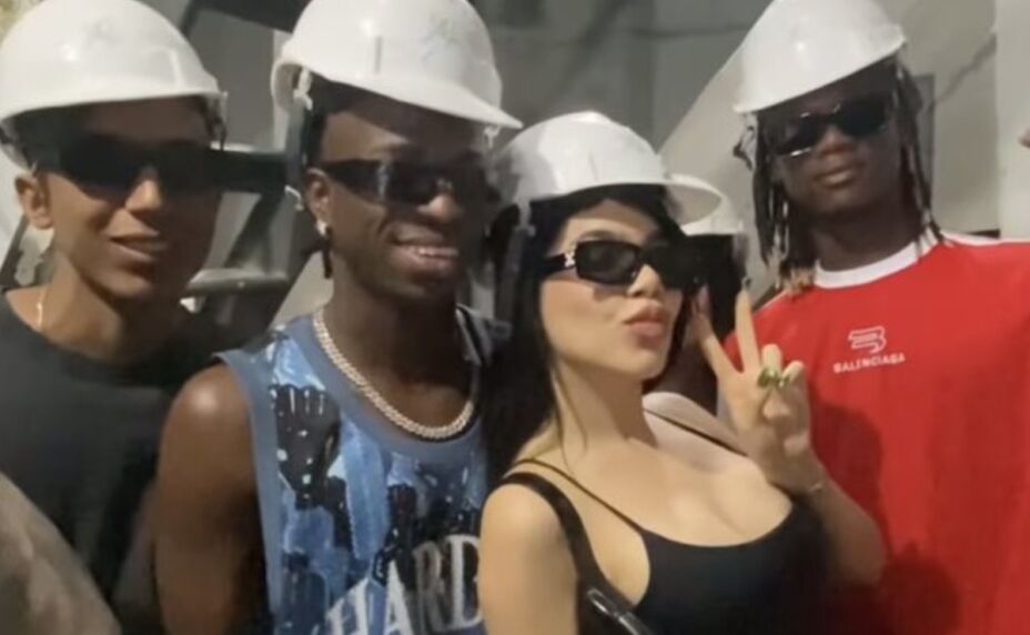 Vinícius Jr. y la mexicana Kenia Os fueron vistos juntos en Rio de Janeiro, Brasil