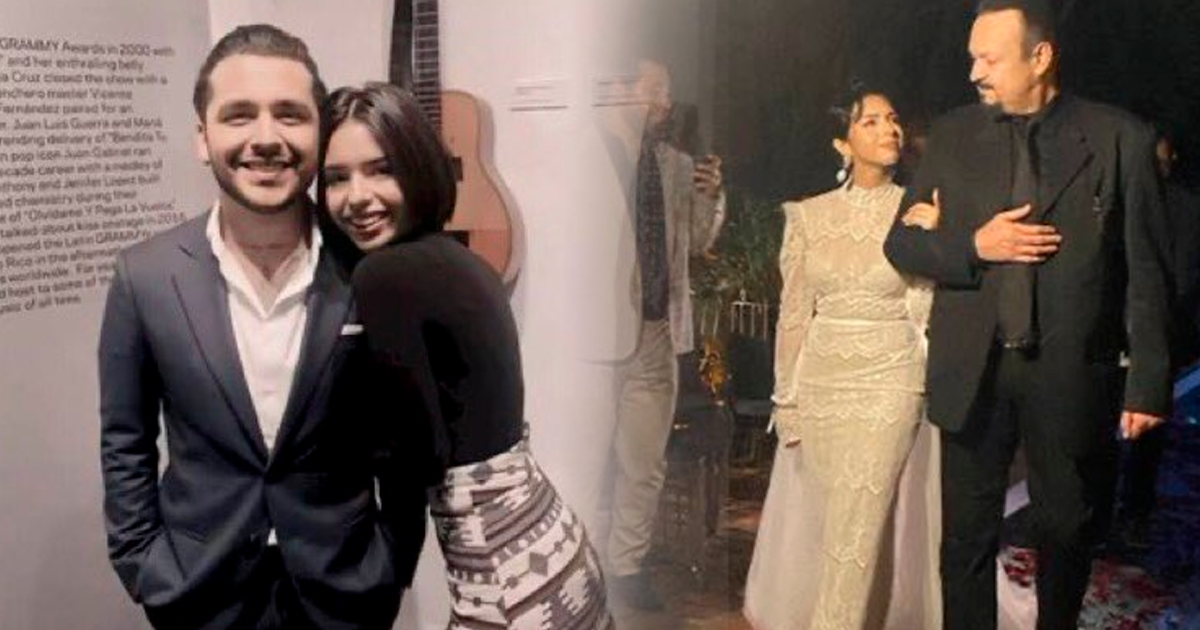 FOTO: Christian Nodal y Ángela Aguilar se toman selfie en su boda