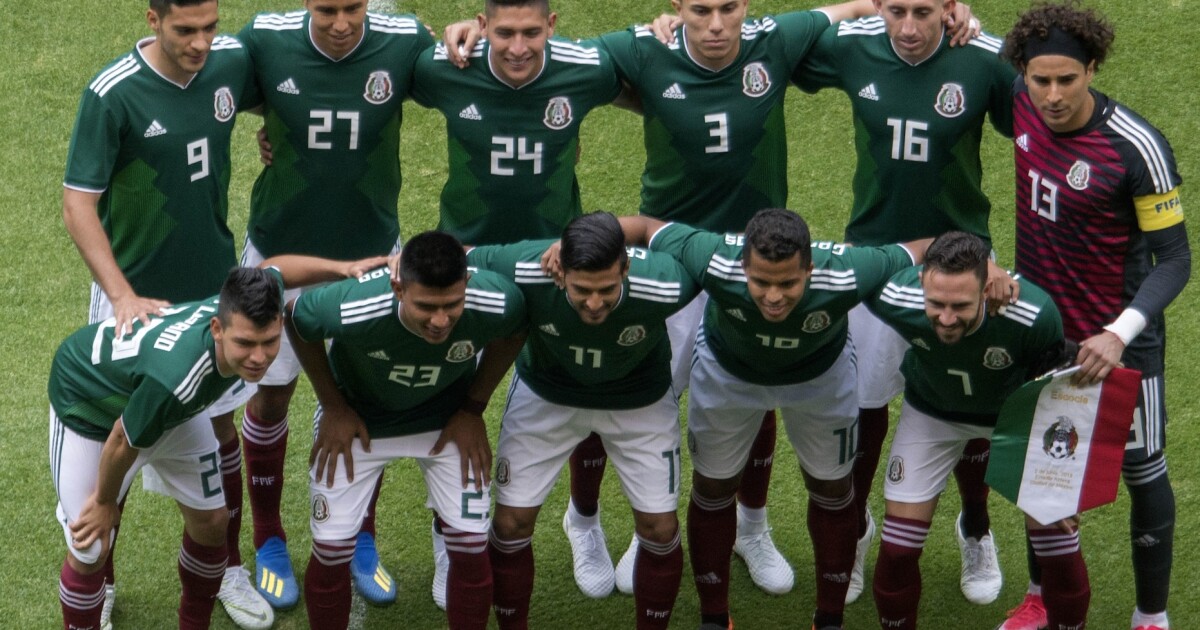 Once inicial de México vs Alemania