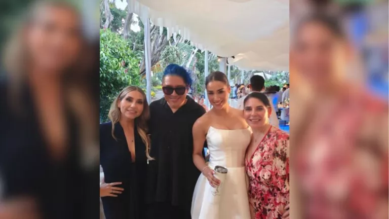 Asi fue la boda de Irma Miranda, conductora de Al Extremo, Fin de Semana