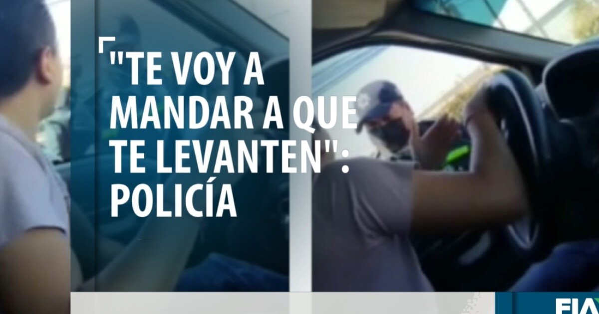 Video Policía Amenaza De Muerte A Conductor En Cuautitlán Izcalli