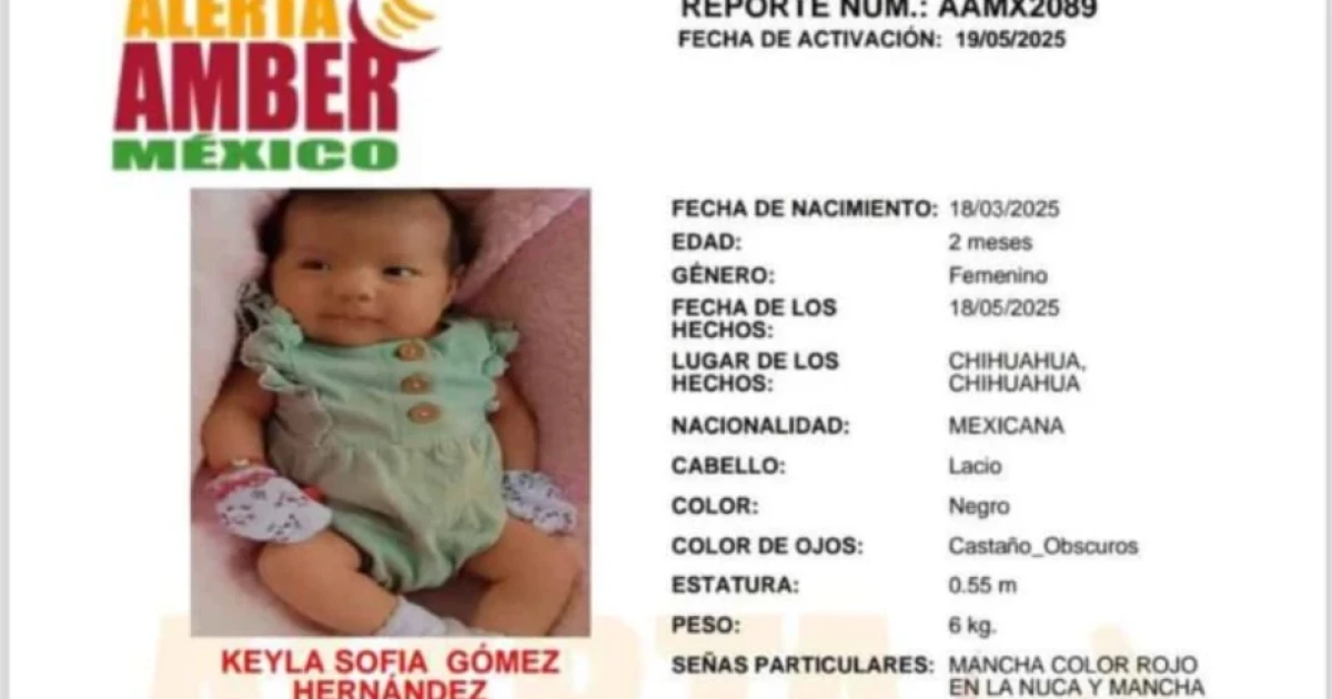¿Quién es la bebé Keyla Sofía Gómez y qué se sabe de su desaparición en ...