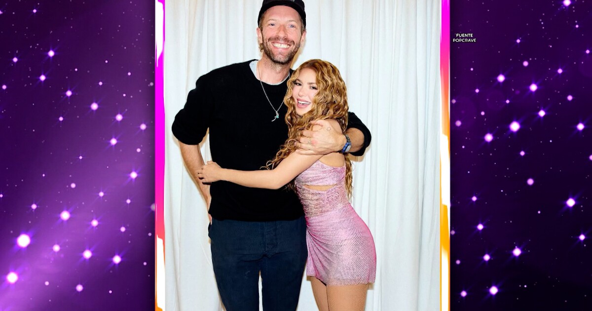 Las pistas del romance de Shakira y Chris Martin de Coldplay