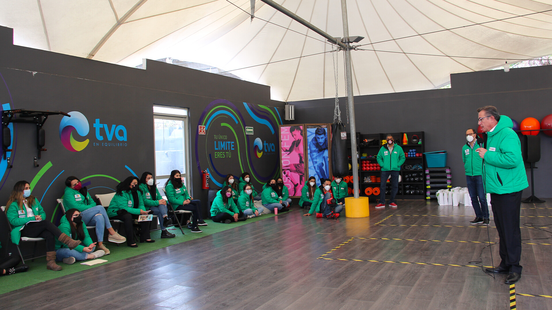 Jorge Garralda platicó con todo el equipo para que todo salga bien en ...