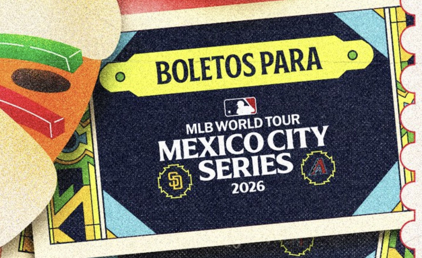 MLB Mexico City Series 2026 San Diego Padres vs Arizona Diamondbacks ...