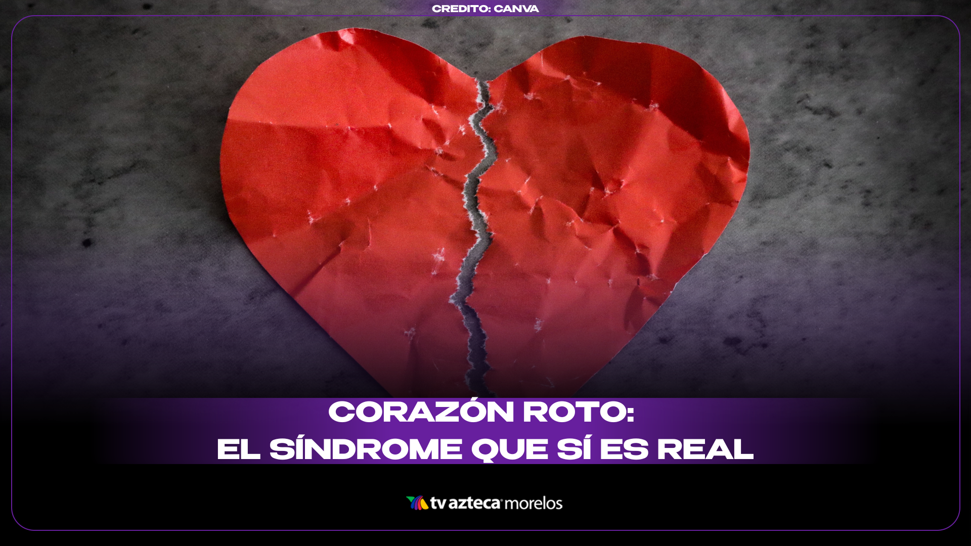 ¿Qué es y cómo puede afectarte el síndrome del corazón roto?