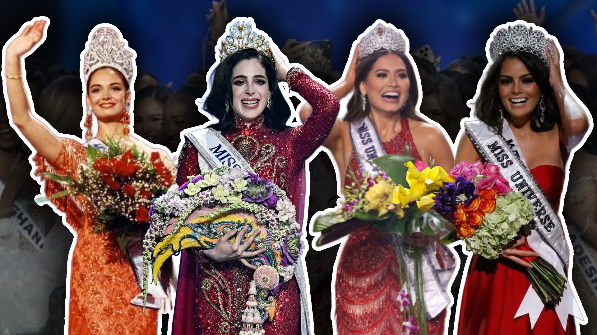 Fátima Bosch gana Miss Universo 2025: Lista completa de mexicanas ganadoras del certamen