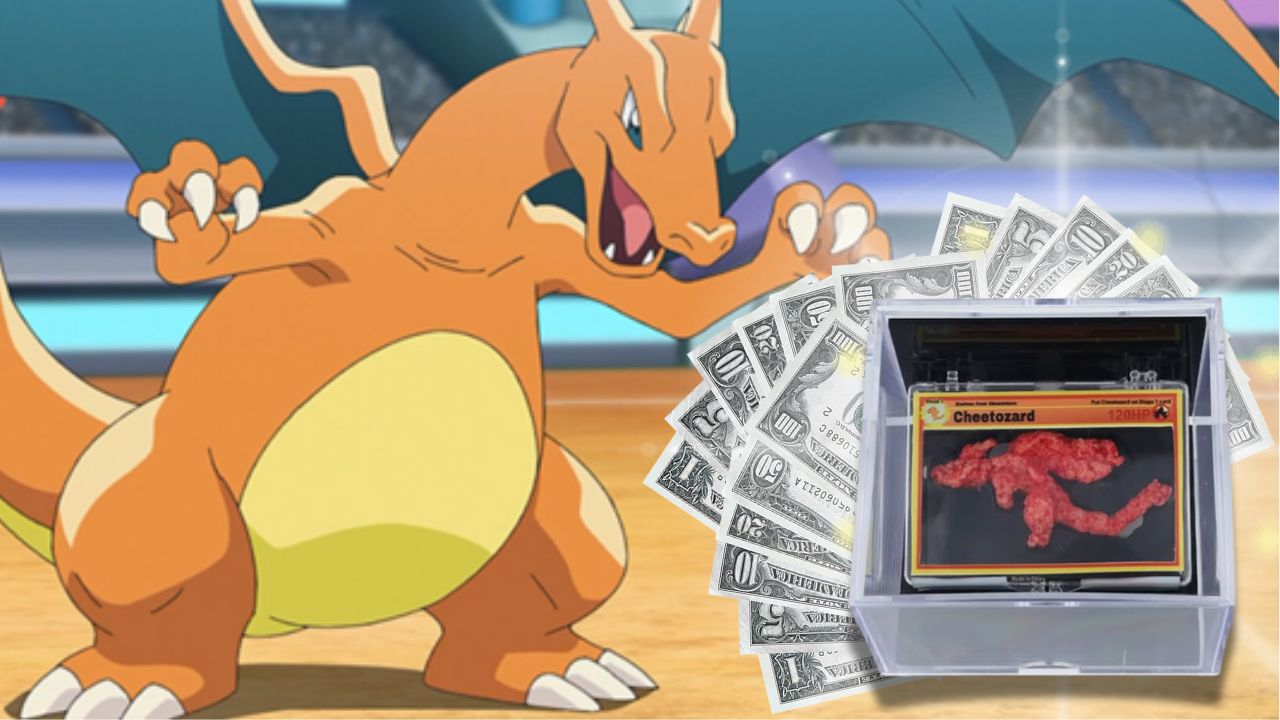 'Cheetozard': cuánto cuesta el Cheeto con forma de Charizard