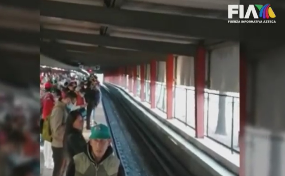 Suspenden servicio en Indios Verdes de la Línea 3 del Metro