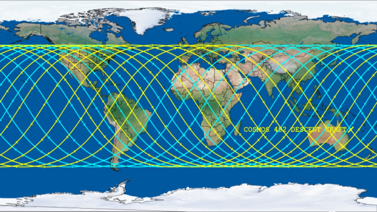 Reliquia soviética fallida Cosmos 482, amenaza con impactar la tierra ...