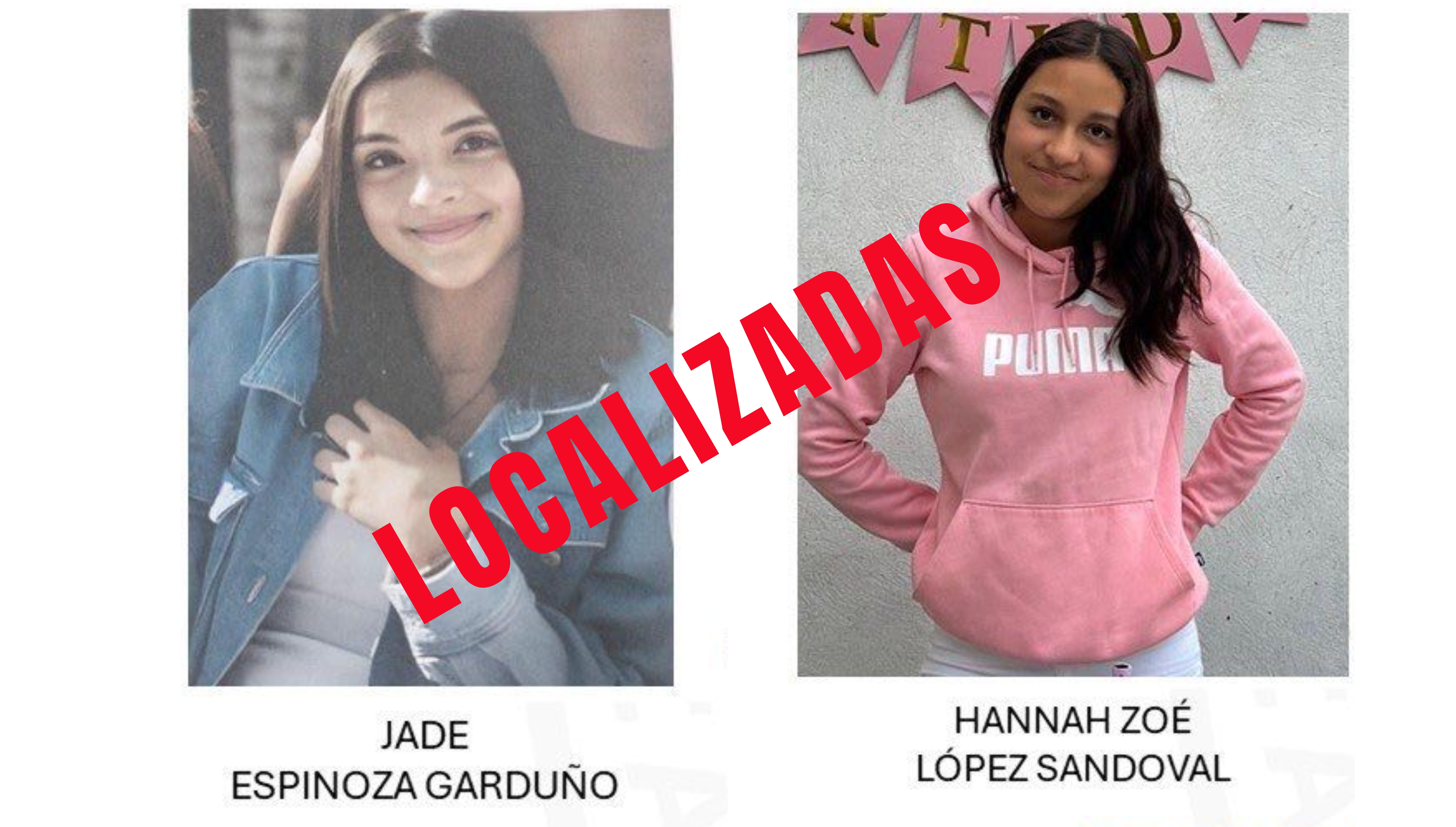 Localizan a Hannah Zoé y Jade, reportadas como desaparecidas en Morelos
