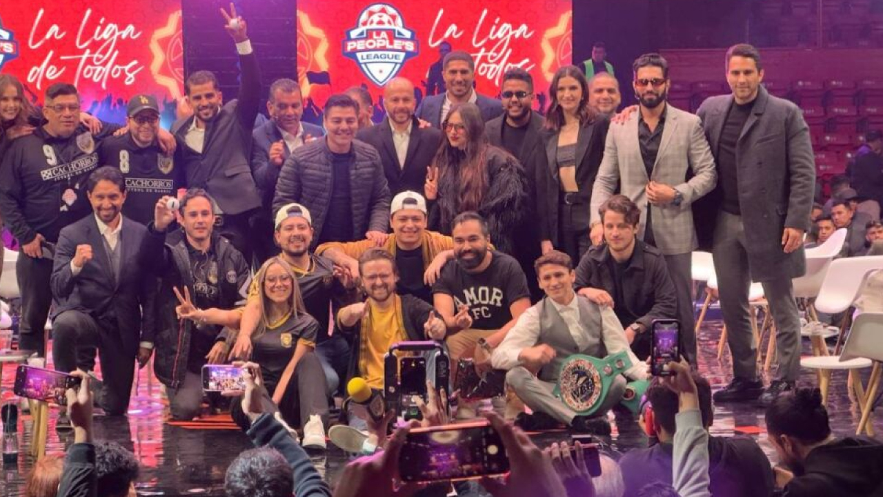 ¿Qué es la People's League y qué influencers participan?