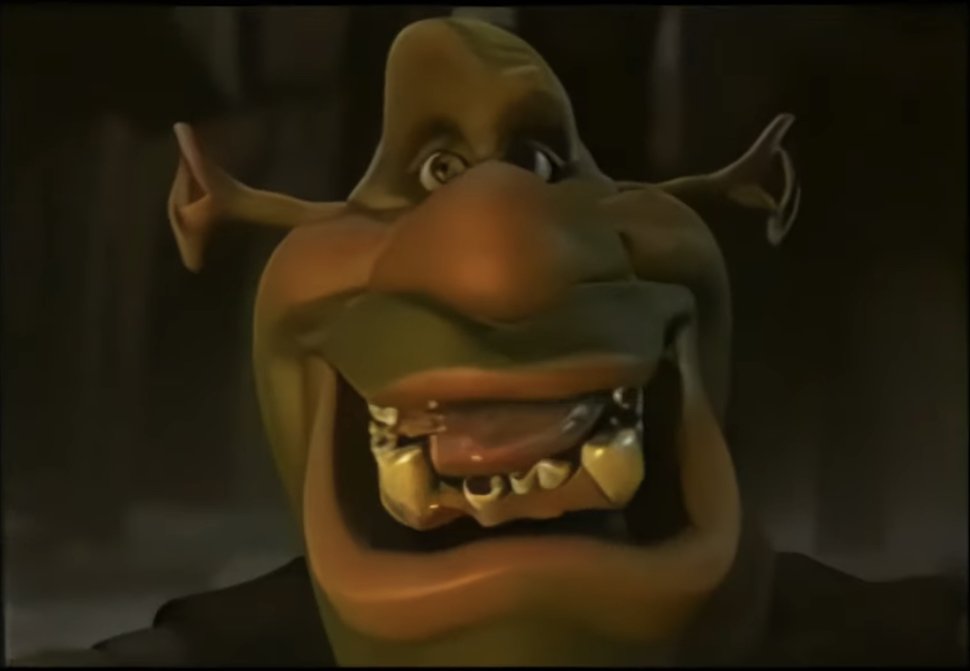 ¿Otra versión? Así se veía la primera animación de Shrek en los años 90