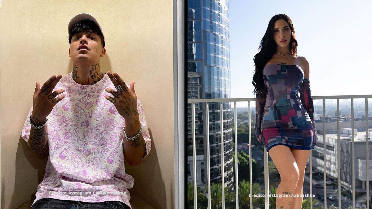 Alemán denuncia a su exnovia Akasha por extorsión