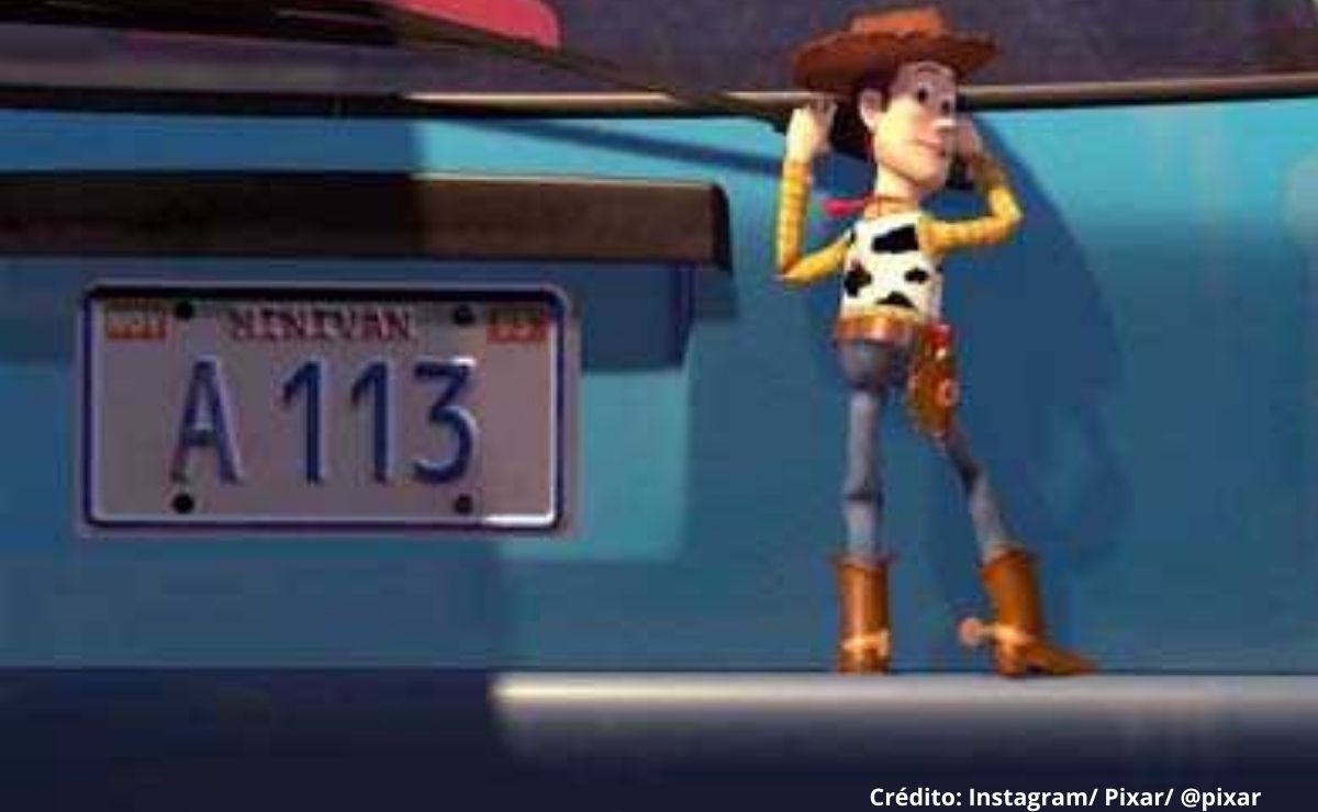 ¿Qué significa el código A113 en las películas de Pixar?