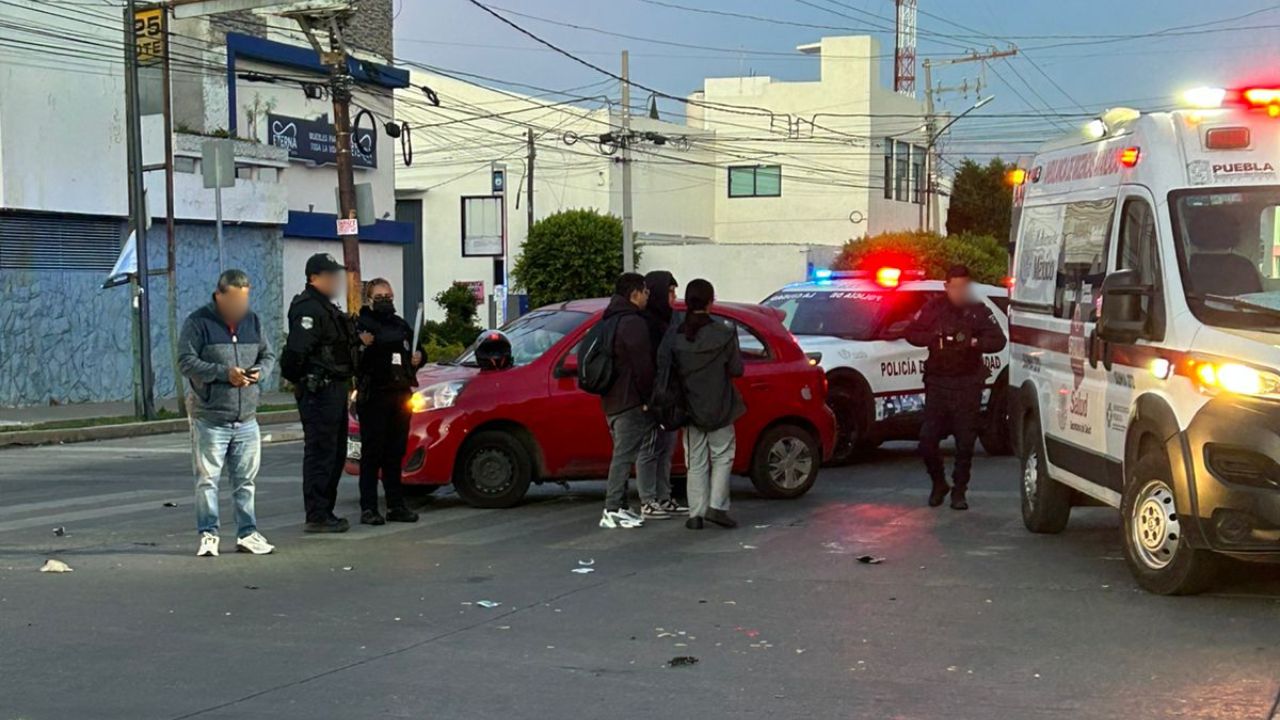 Fuerte Accidente En La 25 Oriente De Puebla Hoy 13 De Noviembre De 2025