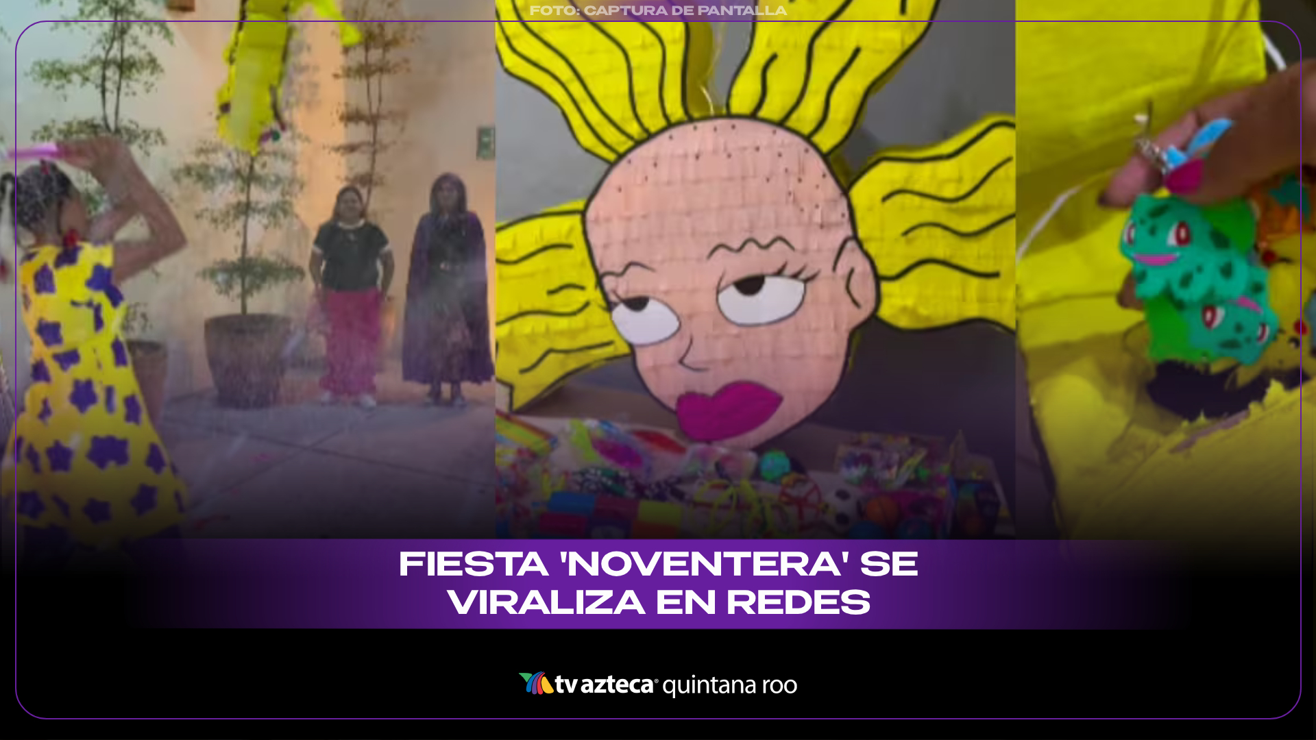 VIDEO: Mujer hace fiesta 'noventera' y se viraliza en redes sociales ...