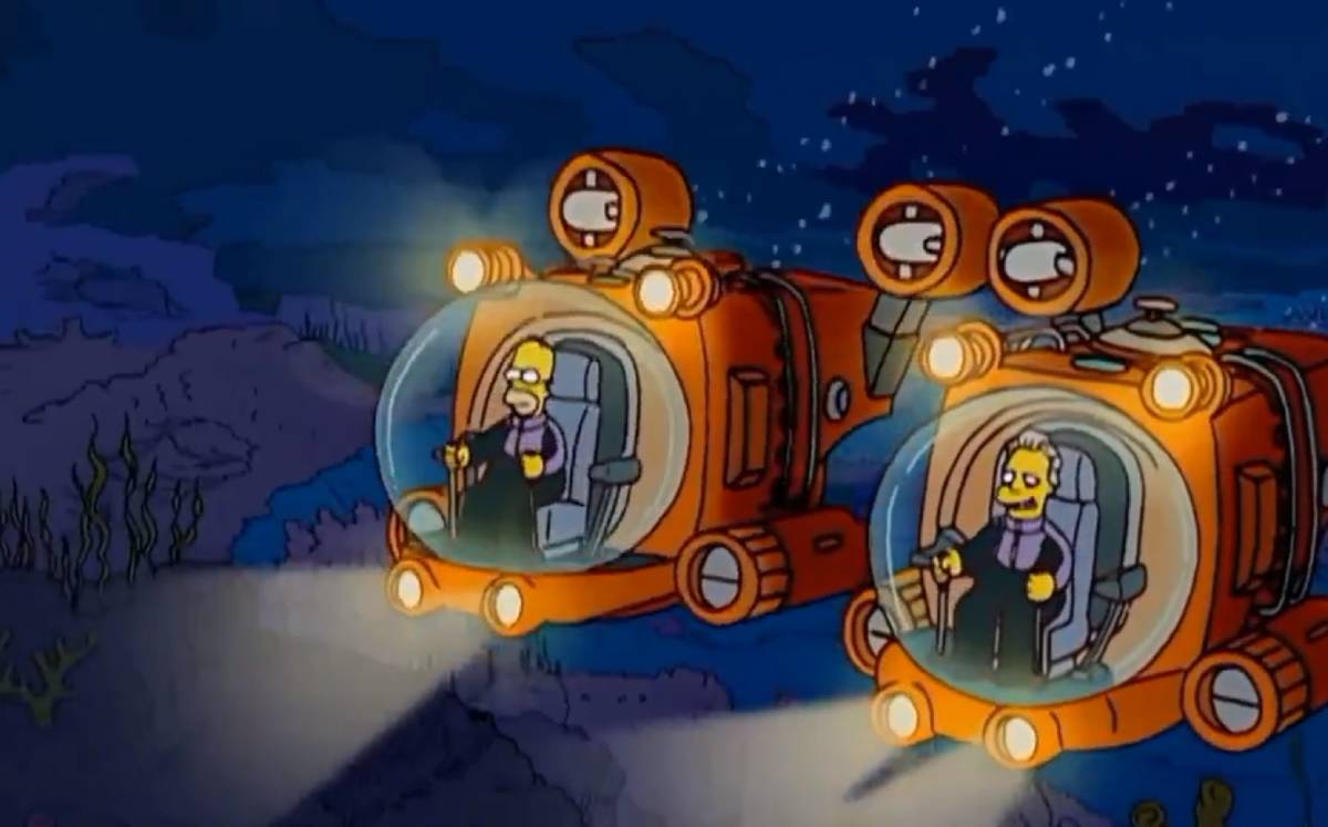 Los Simpson predijeron hundimiento de submarino ‘Titán’