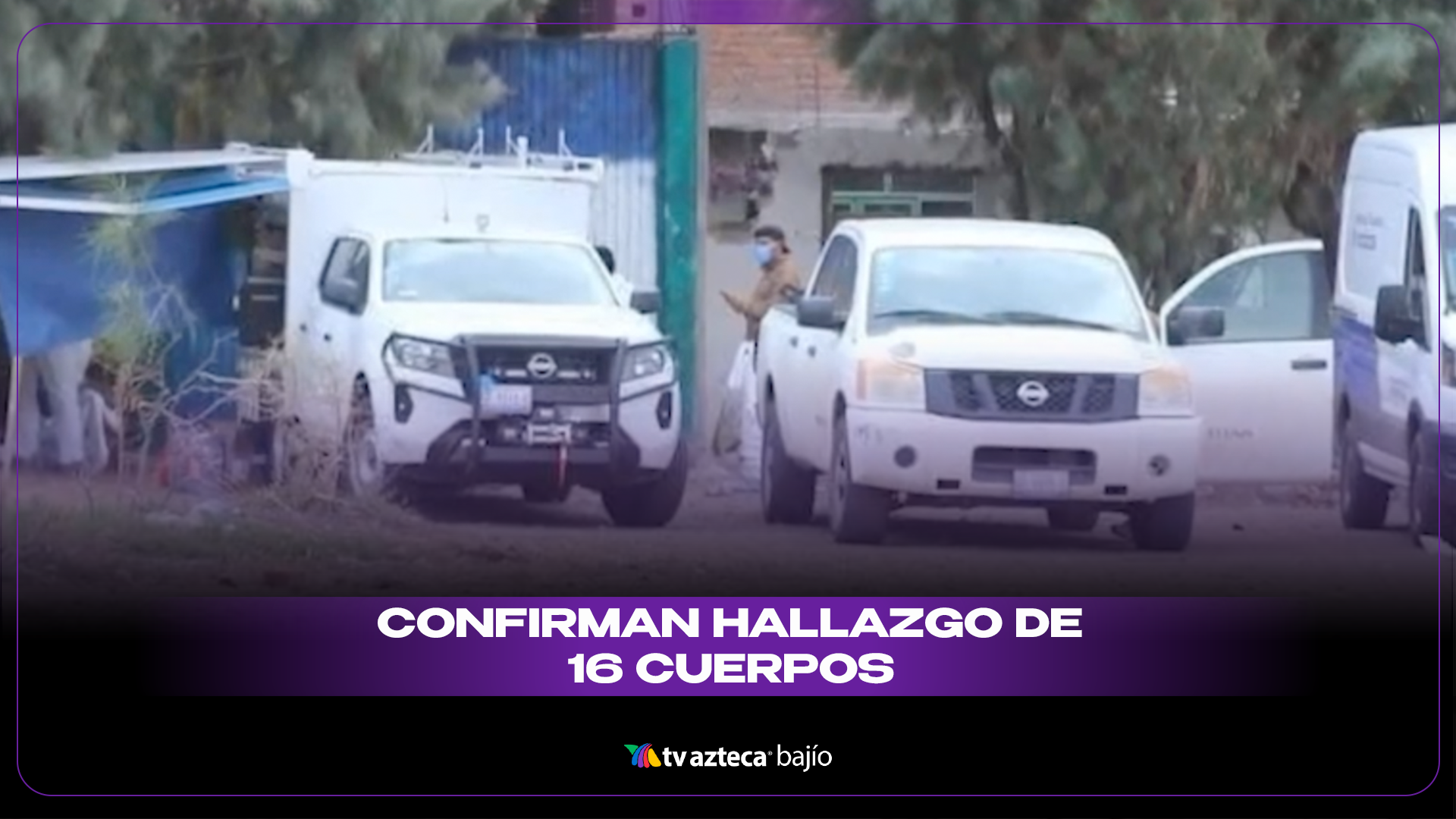 Confirma el hallazgo de 16 cuerpos en fosa clandestina de Irapuato