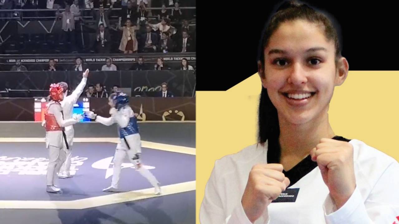 Leslie Soltero campeona mundial del Tawekwondo