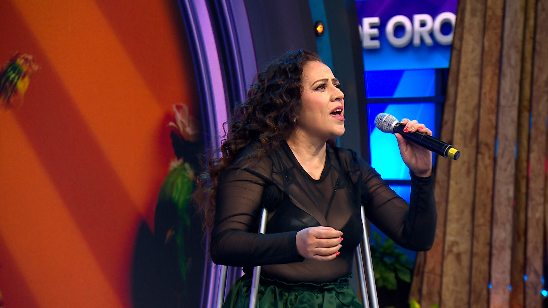 Rossy nos cantó en el especial de La Nota De Oro