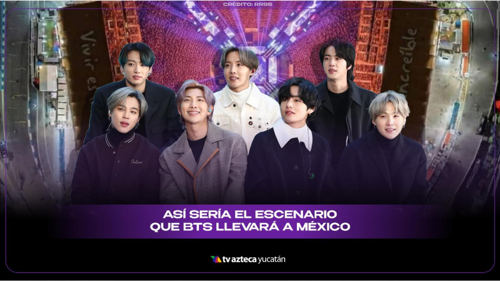 BTS en México 2026: Este será el escenario que usará en su nuevo tour ...