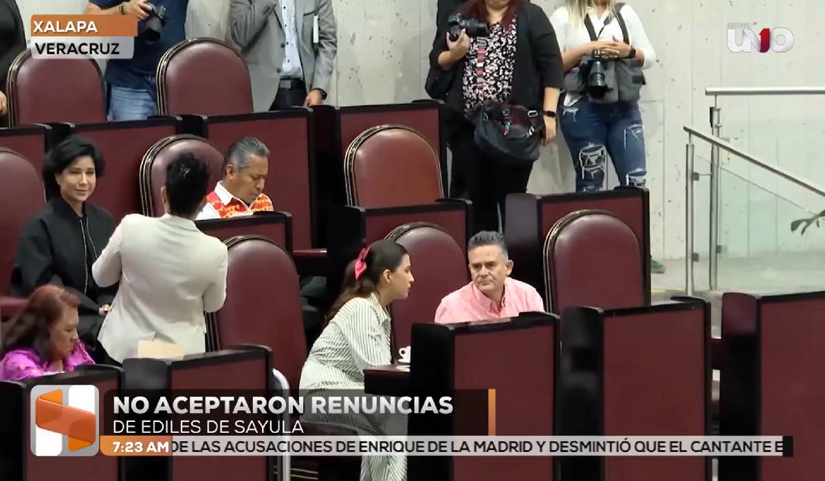 ¿Por qué el Congreso de Veracruz no aceptó la renuncia de ediles de Sayula de Alemán?