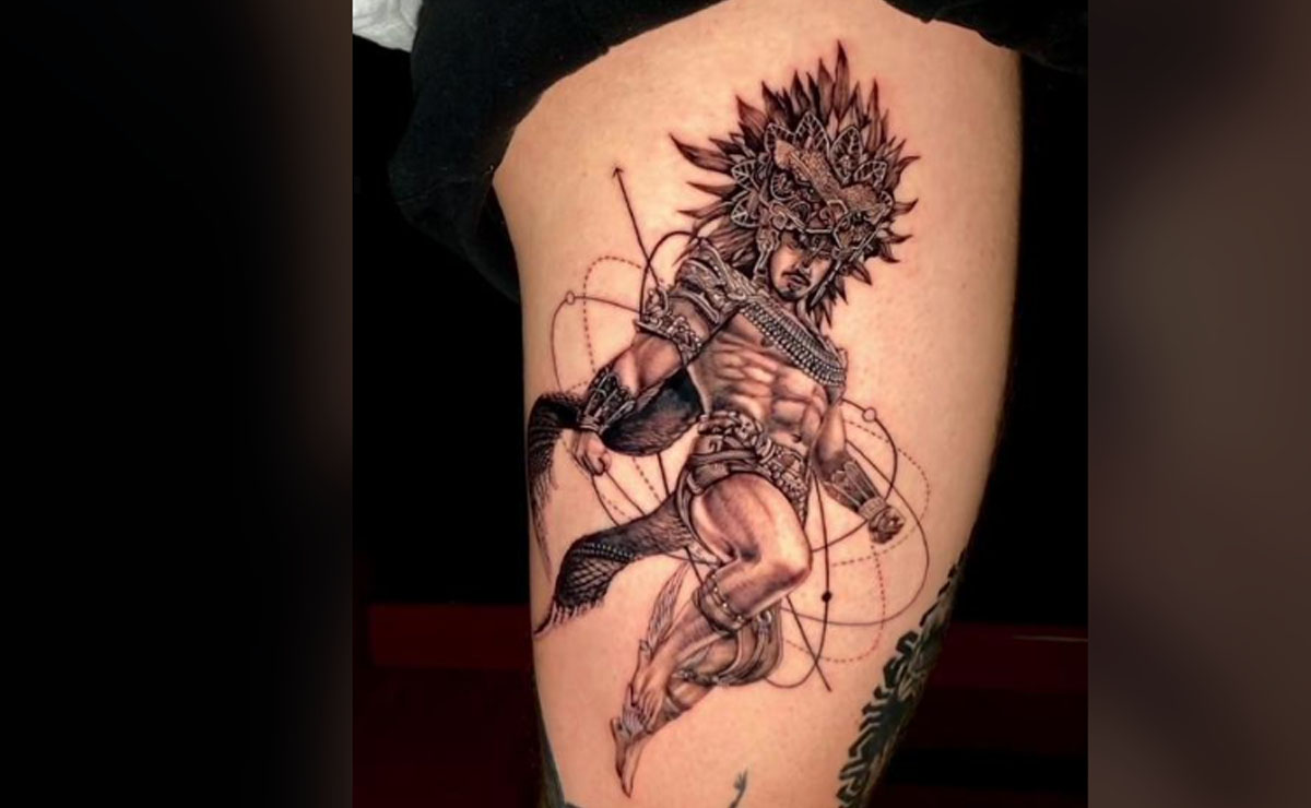 Hombre se tatúa la imagen de Tenoch Huerta