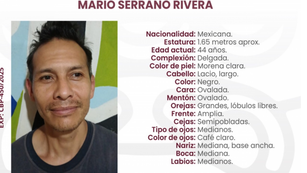 Mario Serrano Rivera fue reportado como desaparecido en San Martín ...
