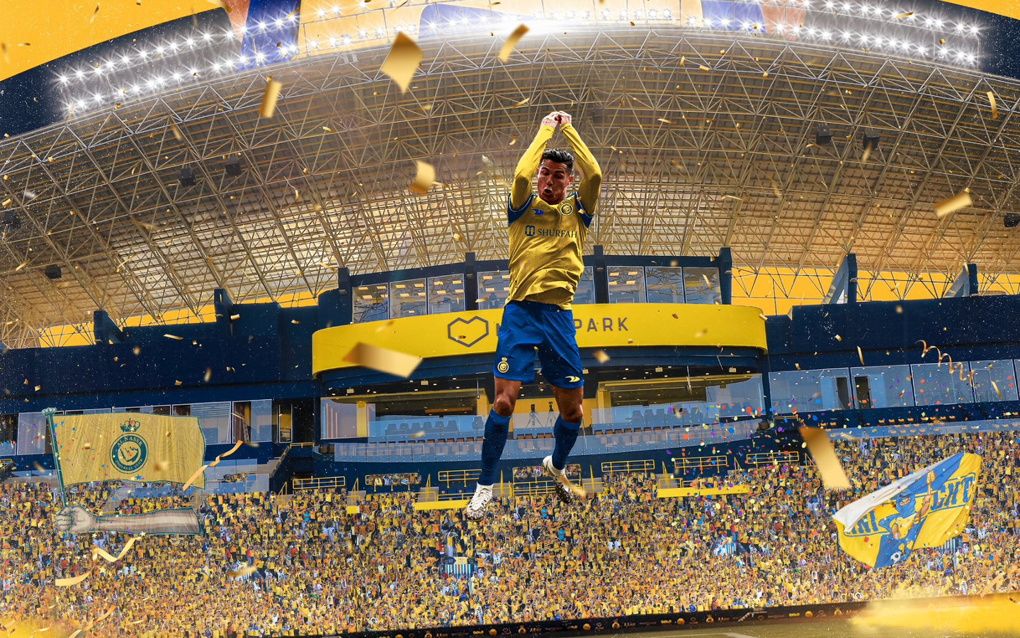 Presentación de Cristiano Ronaldo con el Al-Nassr