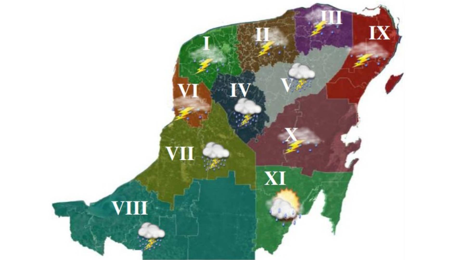 Este es el Clima en Yucatán para hoy domingo 17 de agosto