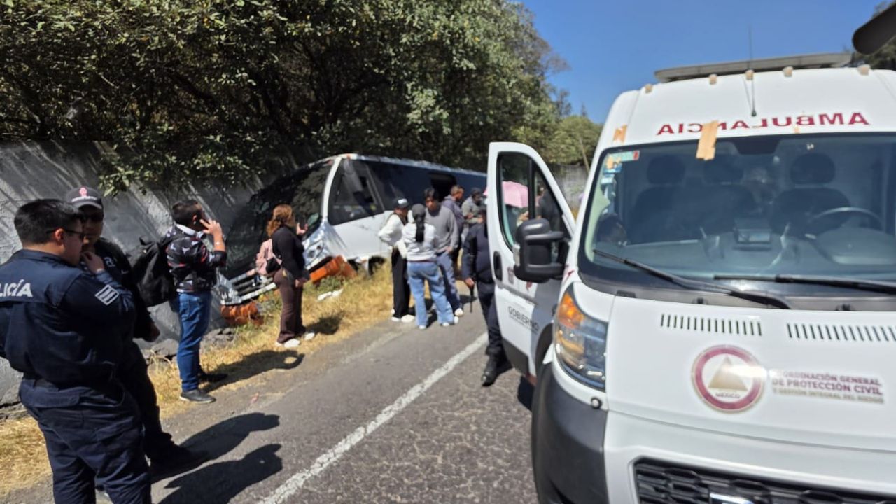 Accidente en la México–Cuautla en Tlalmanalco deja un muerto y nueve ...