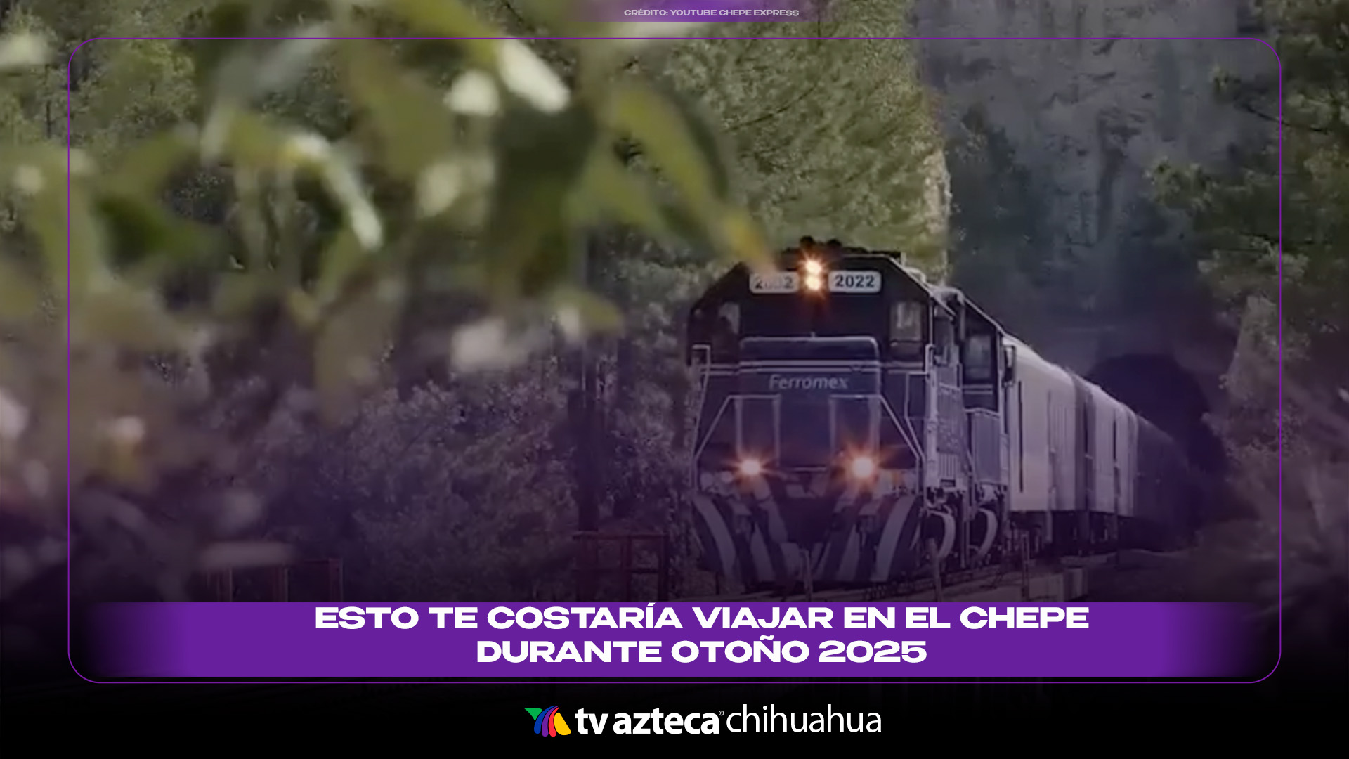 Viajar en el Chepe este otoño 2025: costos y rutas en la Sierra Tarahumara