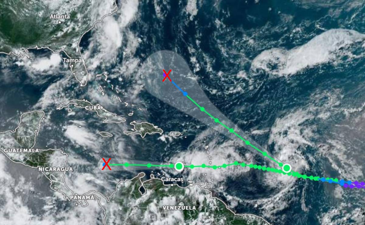 ¿Tormenta Tropical Cindy y Bret se juntarán en el Caribe?