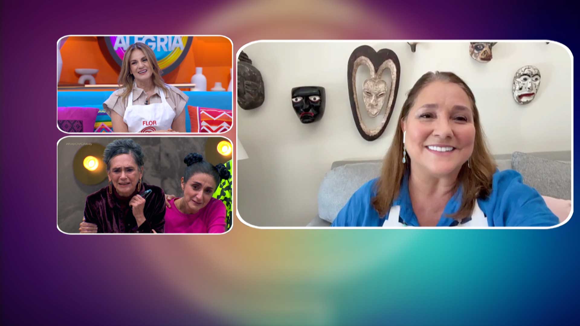 Gaby Rivero nos platica de MasterChef Celebrity Generaciones