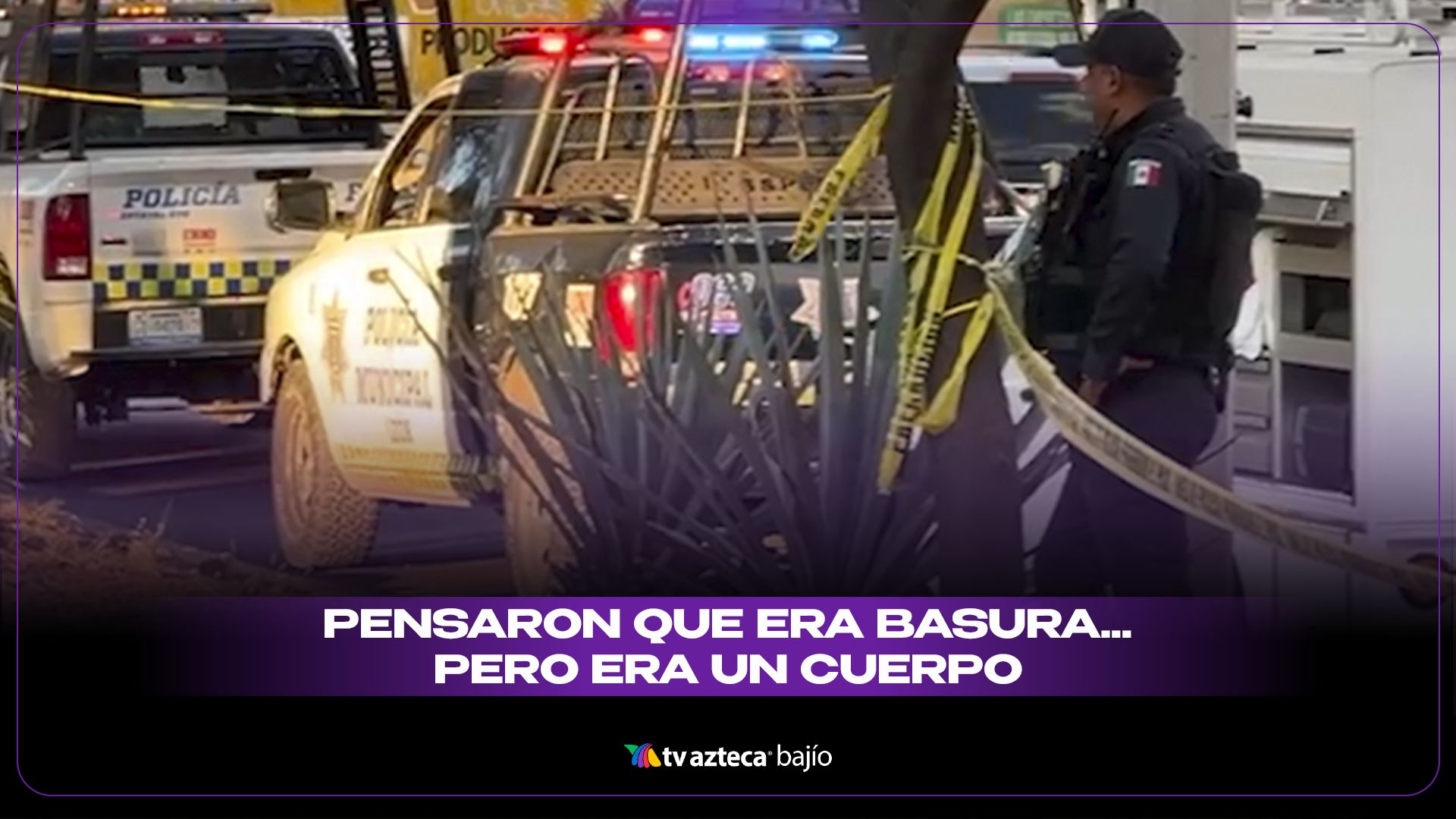 Pensaron que era basura… pero era un cuerpo: hallazgo colonia Las ...