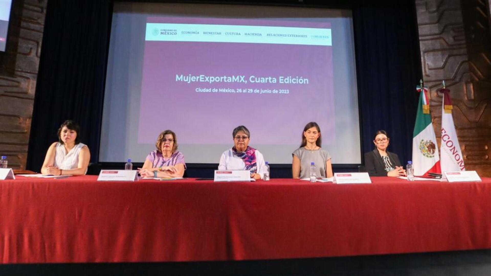 Inauguran Cuarta Edición de Mujer Exporta MX