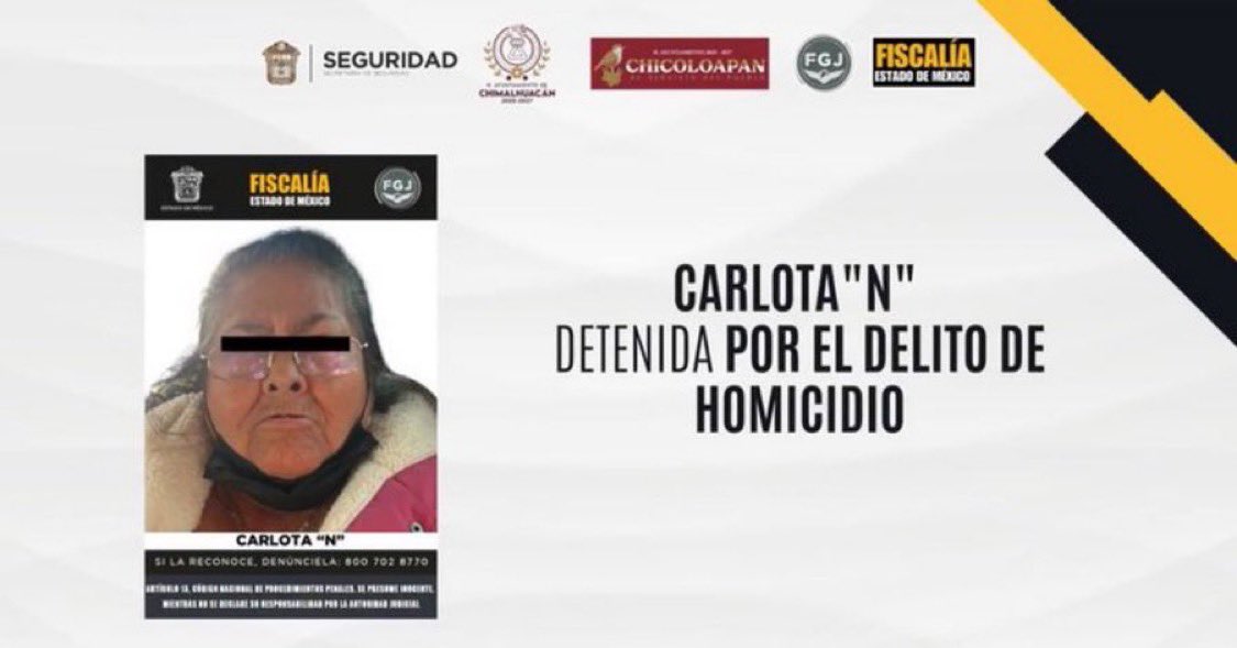 ¿Cuántos años podría pasar Doña Carlota por su edad en prisión?
