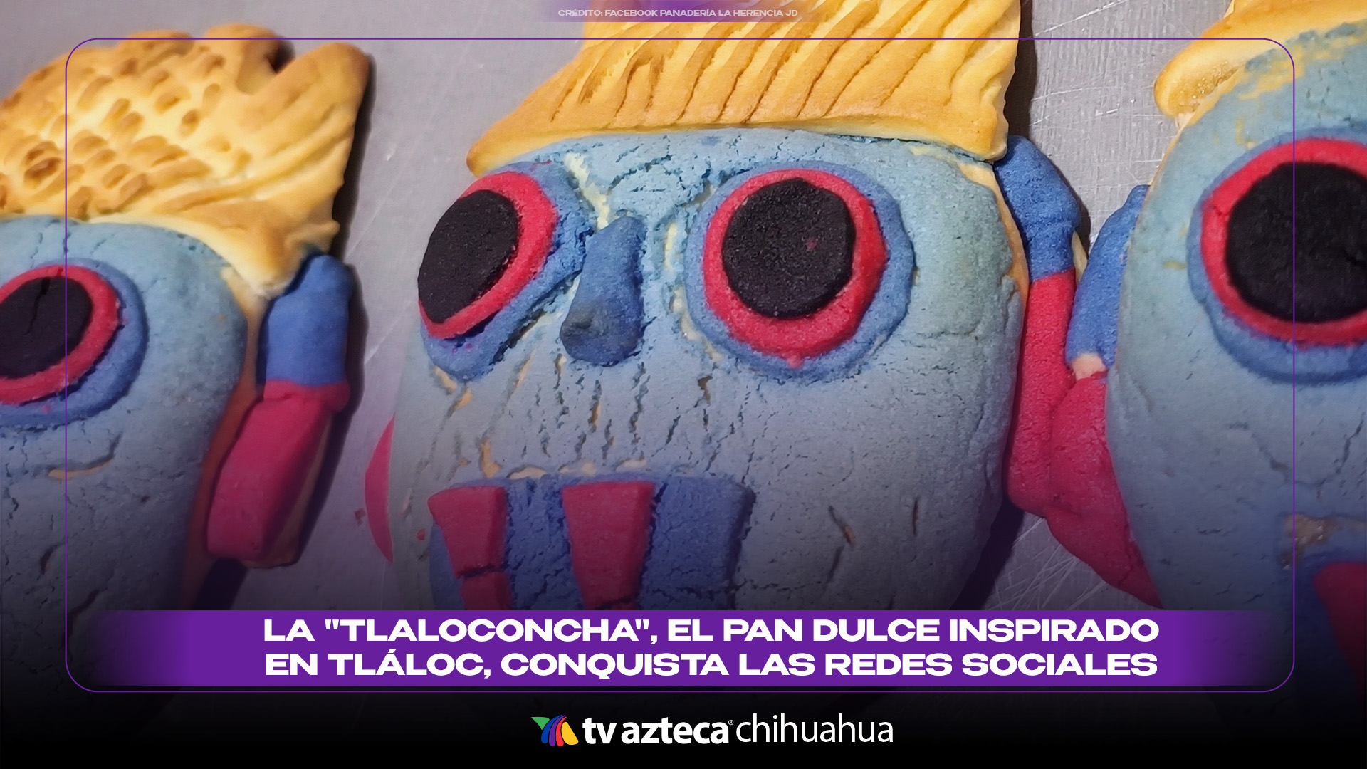 "Tlaloconcha": el pan dulce que honra al dios de la lluvia Tláloc y ...