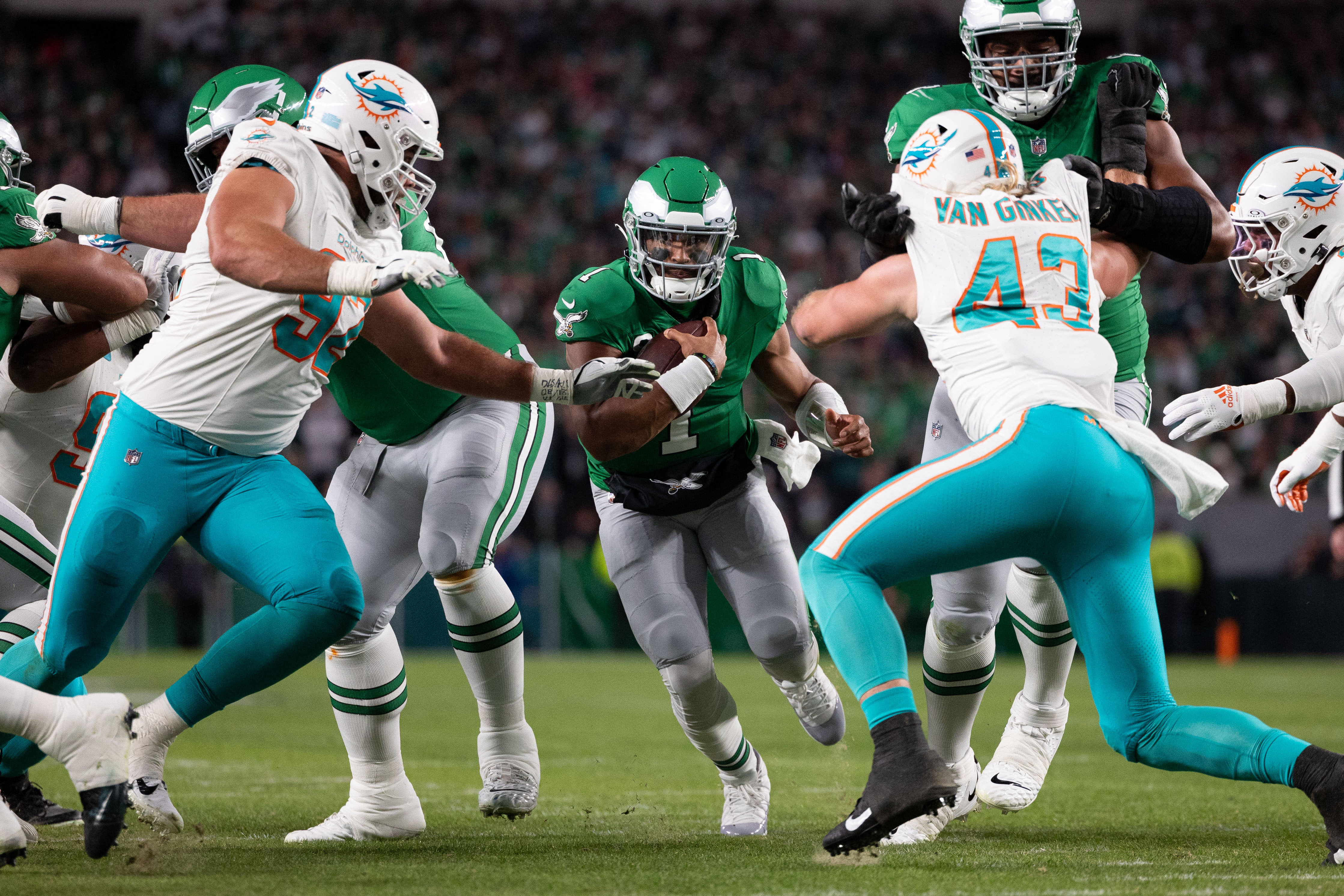 Dolphins vs Eagles: resultado y anotaciones | Sunday Night Football ...