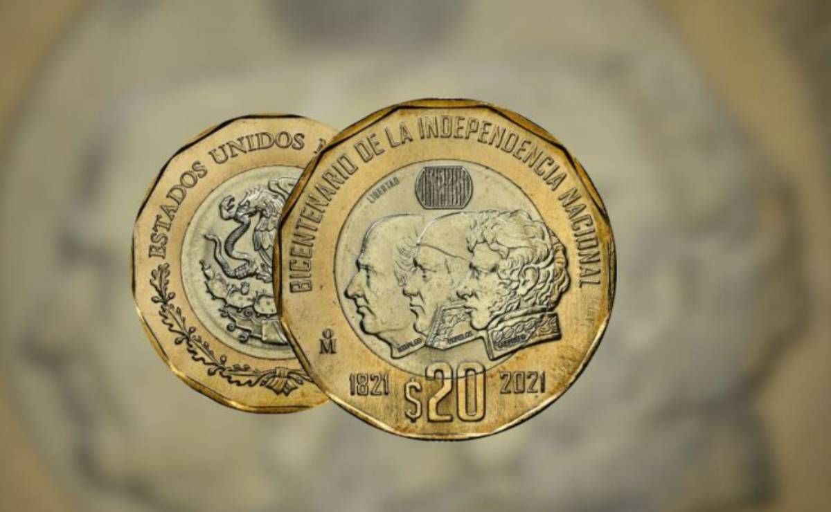 ¿Cuál es la moneda de 20 pesos conmemorativa que vale hasta 2 millones?